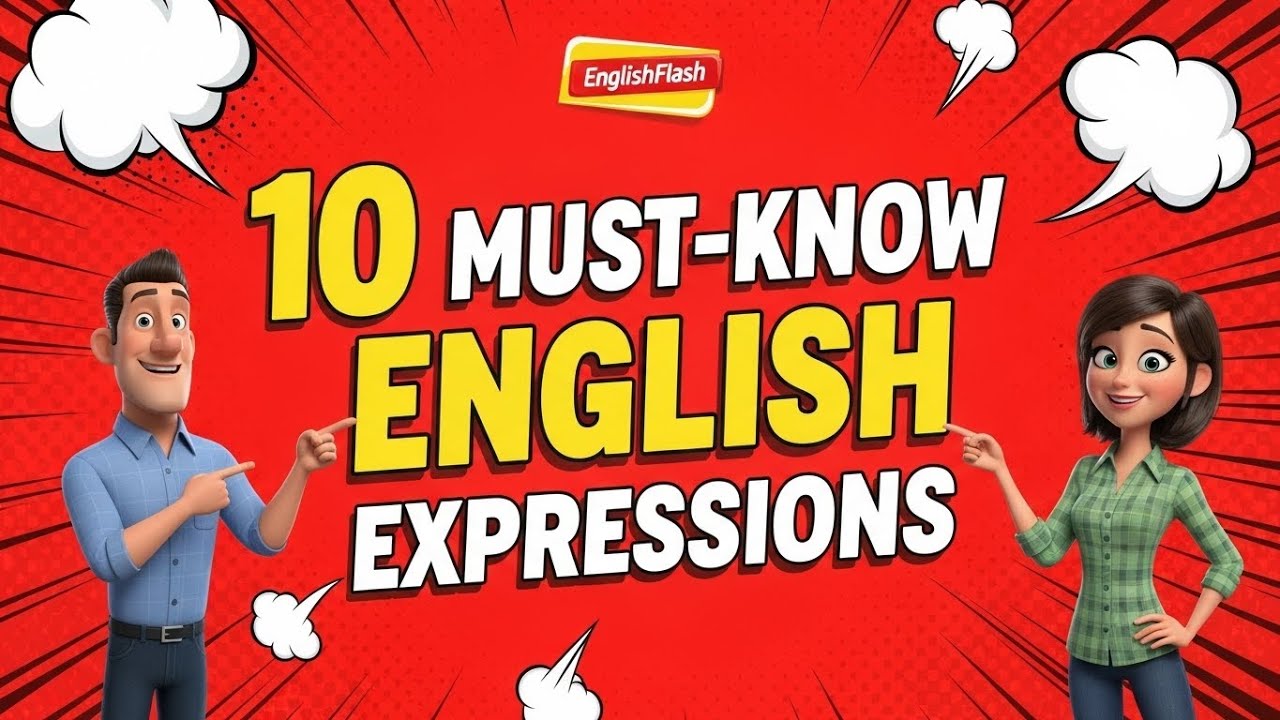 10 English Expressions You MUST Know for Daily Conversations! - YouTube