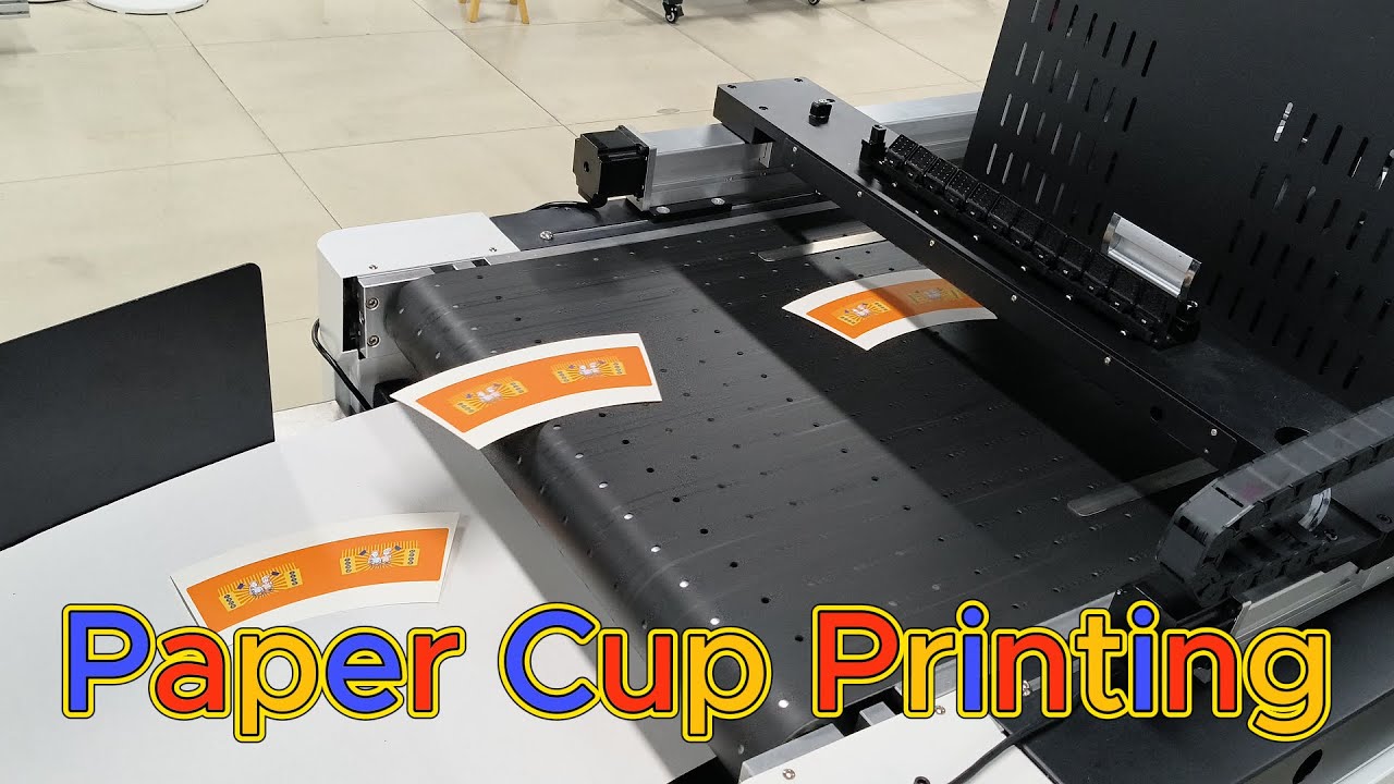 paper cup fan printing machine | Single Pass Digital Printer # ...