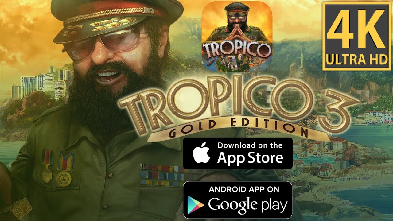 Tropico - 4K Mobile iOS Android - iPhone Pro Max - Build your own Power ...