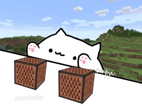 Bongo Cat Plays Those Note Blocks Nicely