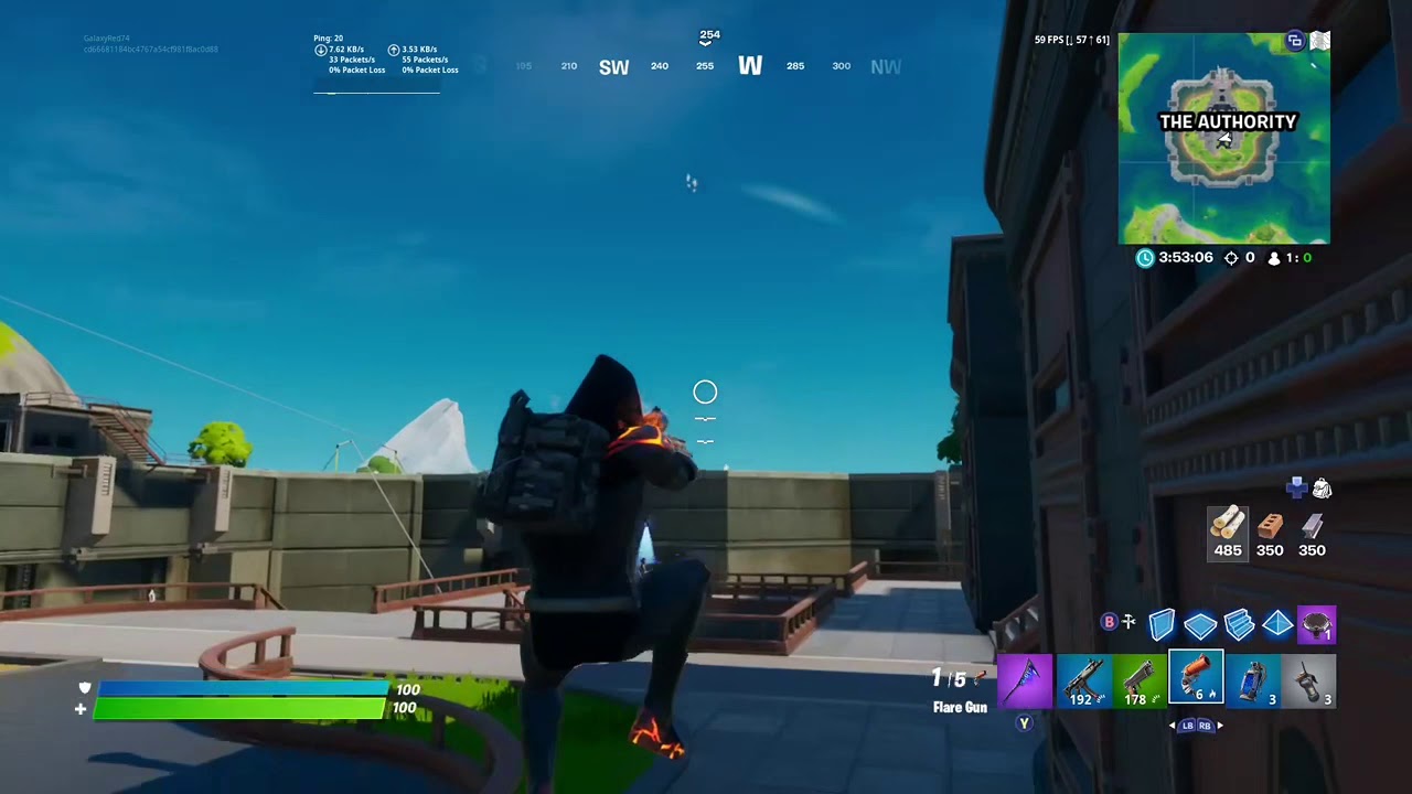 So I used the New Flare Gun in Battle Lab (Fortnite) - YouTube