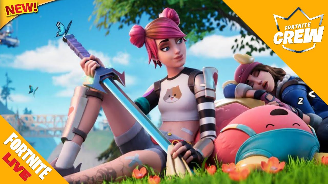 NEW AVA CREW PACK LEAKED • SOLOS / SQUADS • LIVE STREAM - YouTube