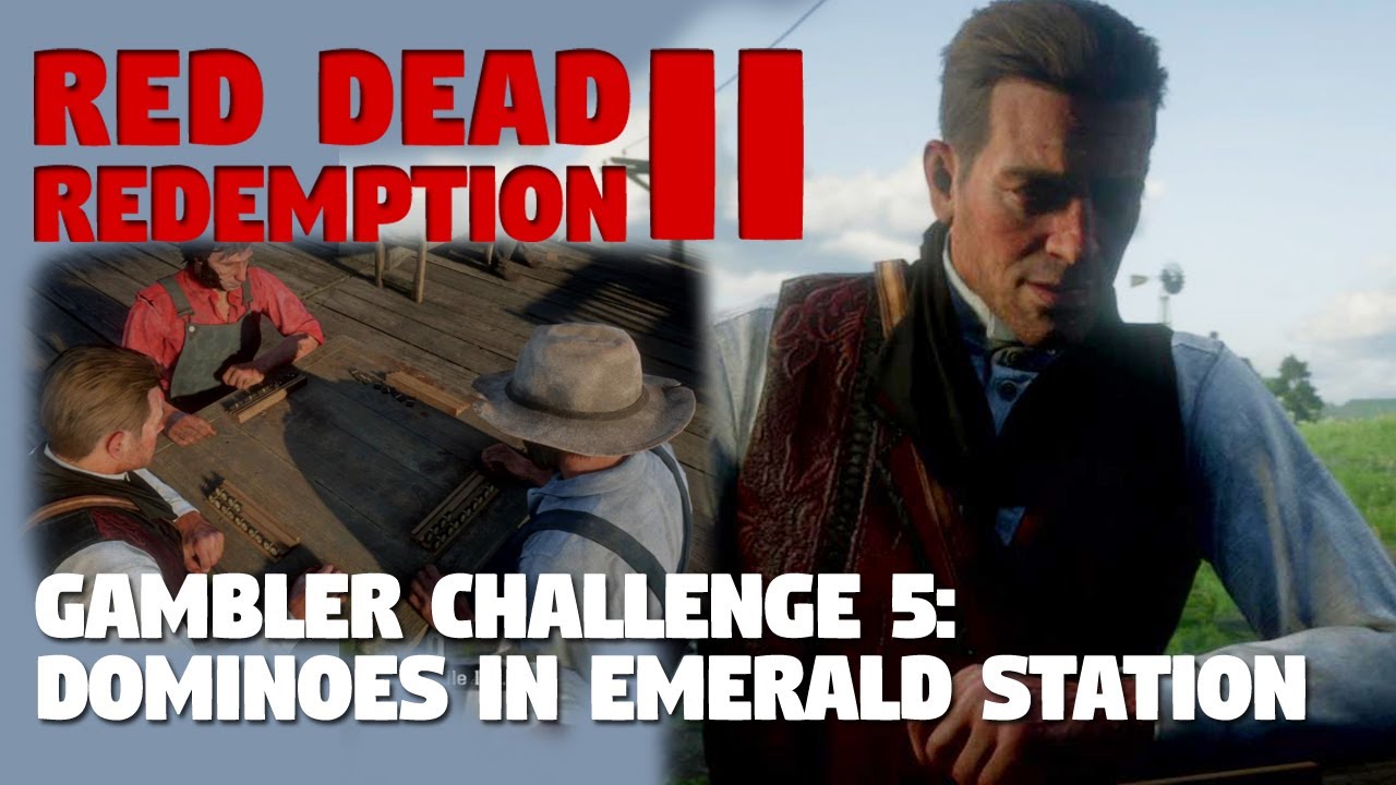 DOMINOES IN EMERALD STATION Red Dead Redemption 2 Gameplay - Gambler ...