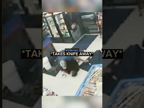 Military Veteran Stops An Armed Robbery…
