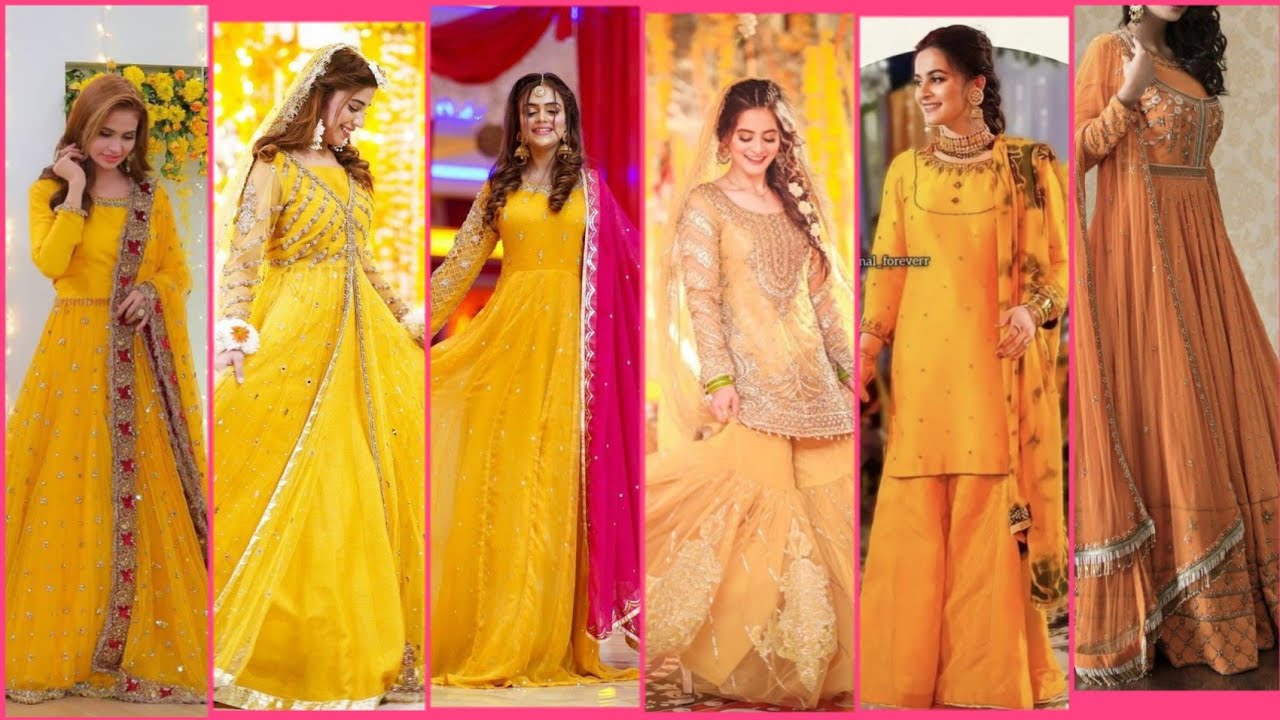 Latest And Beautiful Mayon Dress Designs/Ubtan dress design 2023 New ...