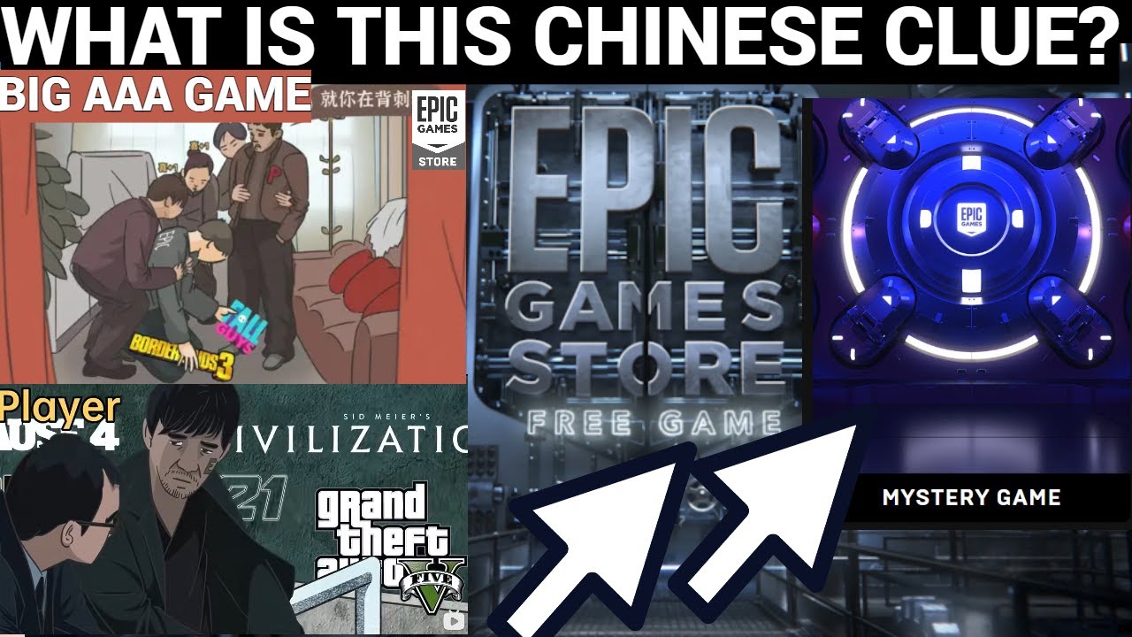 NEW CHINESE CLUE? BIG AAA GAME | EPIC GAMES MYSTERY GAME 2022 | - YouTube