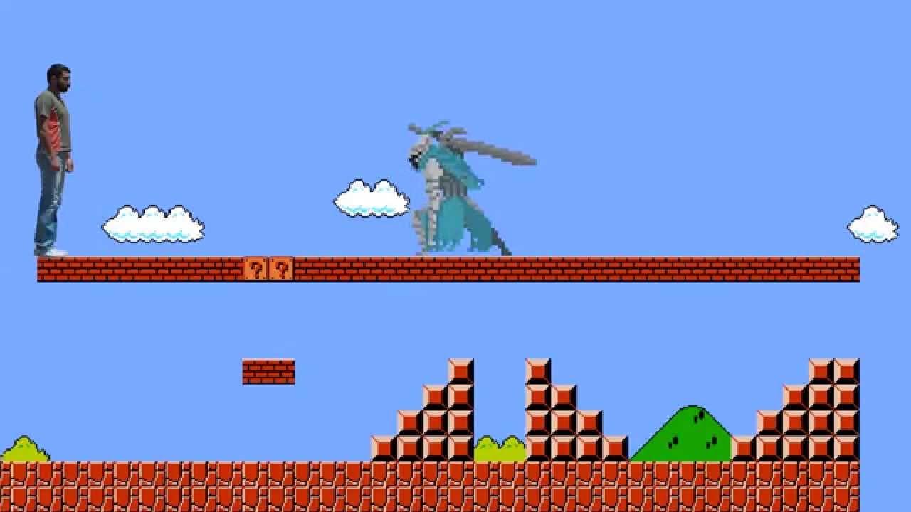 Super Mario (Pixilation Animation) - YouTube