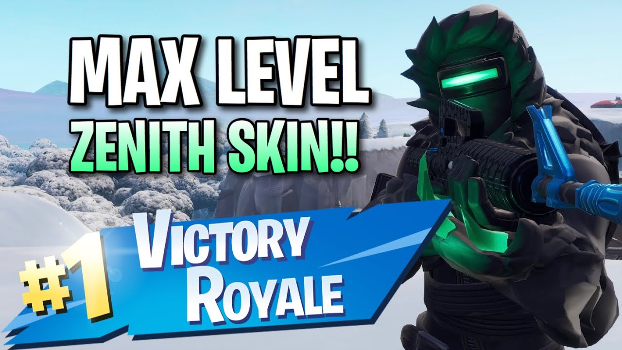 Max Level Zenith Skin!! 12 Frags!! - Fortnite: Battle Royale Gameplay ...