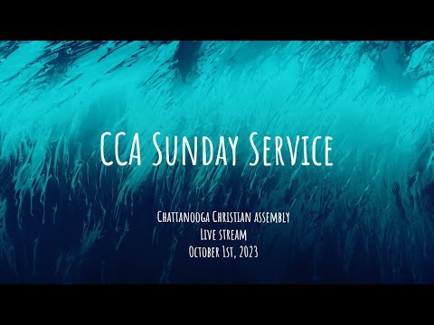 CCA Sunday Service | 10-1-23 - YouTube