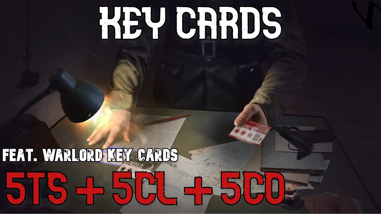 Opening Key Cards - 5TS + 5 CL + 5 CO + 5 Warlord: WoT Console - World ...