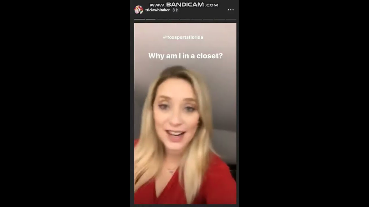 Tricia Whitaker 31 Marzo 2020 - Tampa Bay Rays sideline reporter - YouTube