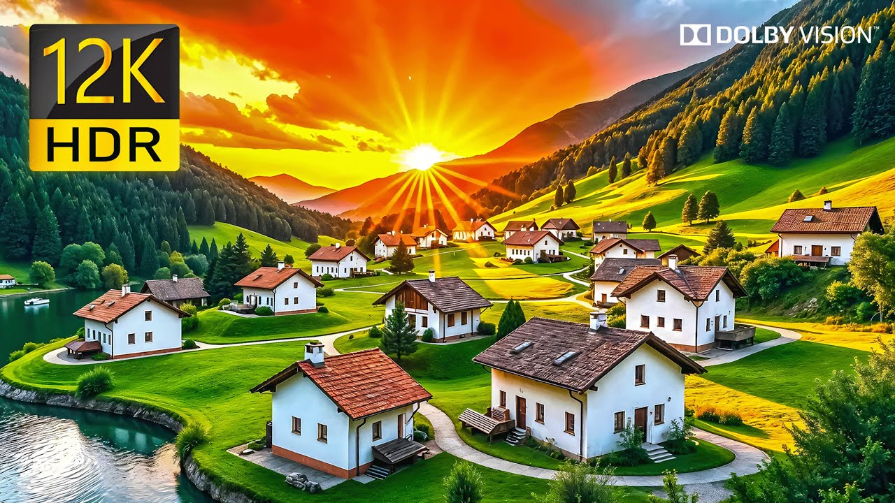 12K Dolby Vision HDR 120fps: Earth's Most Stunning Landscapes #8ktv ...