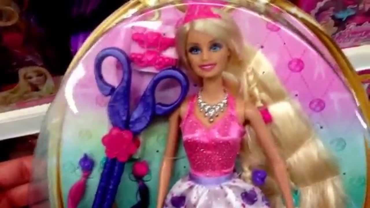 BARBIE "Cut N' Style BARBIE" Hair Styling Doll Toy / Toy Review - YouTube