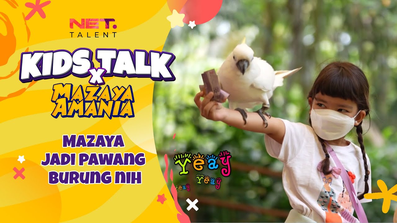 Gemes Banget! Ternyata Mazaya Berani loh Main bersama Burung - Kids ...
