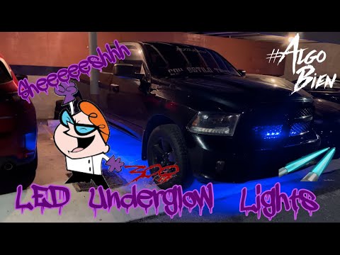 Installing LED under glow million color kit (Ram 1500) - YouTube