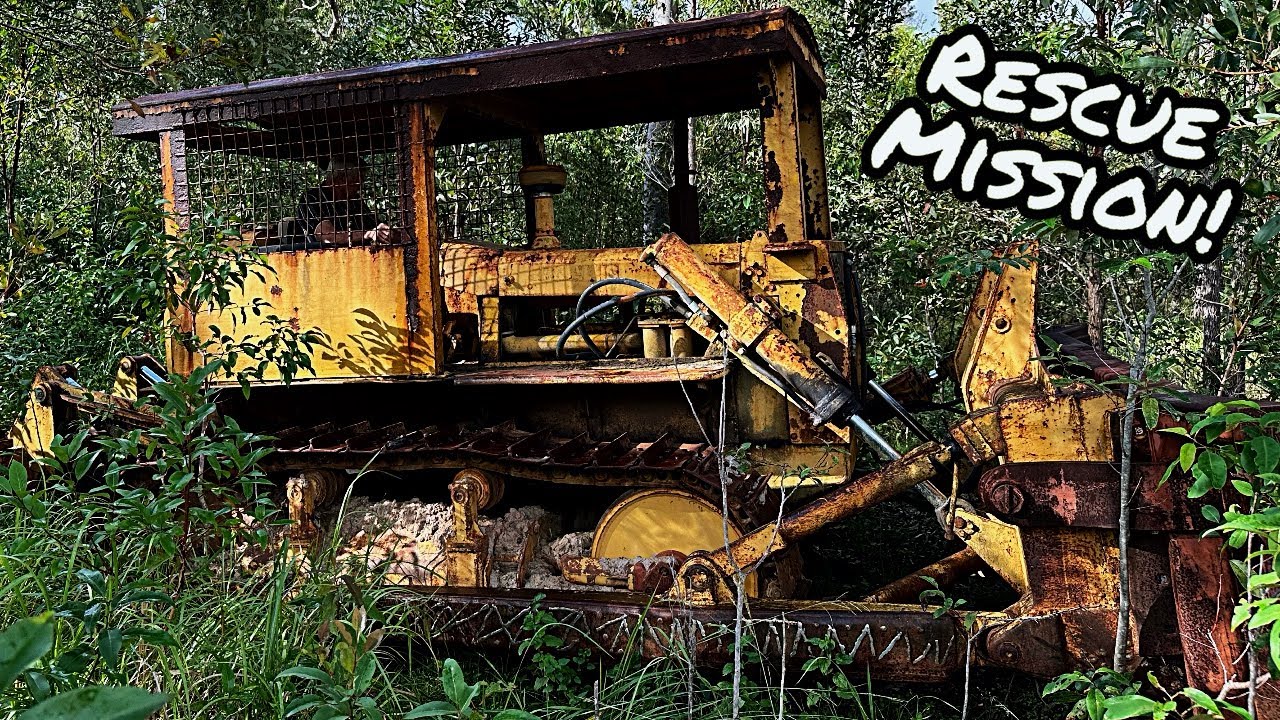 Will this Old Bulldozer START & DRIVE 2 Miles to Rescue NOT 1 but 3 ...
