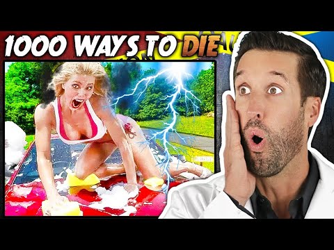 ER Doctor REACTS to 1000 Ways to Die DUMBEST Injuries #18