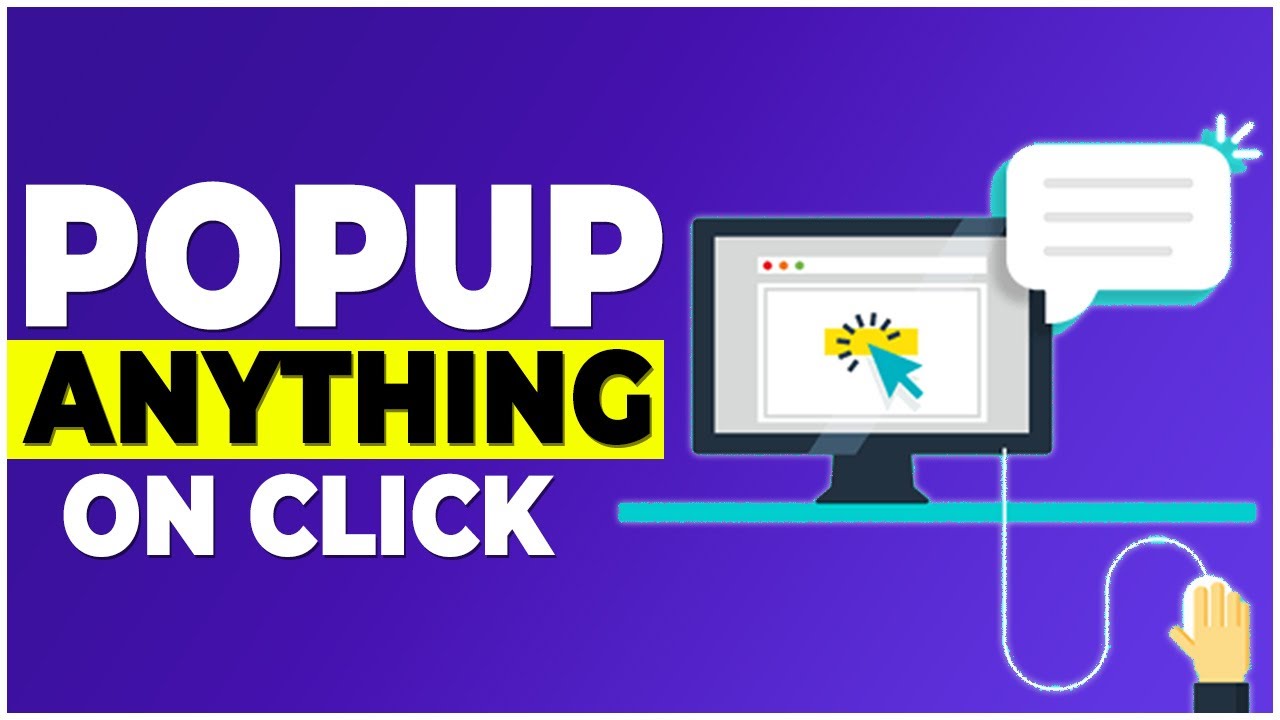 Popup Anything on Click - Best Wordpress Popup Plugin Tutorial - YouTube
