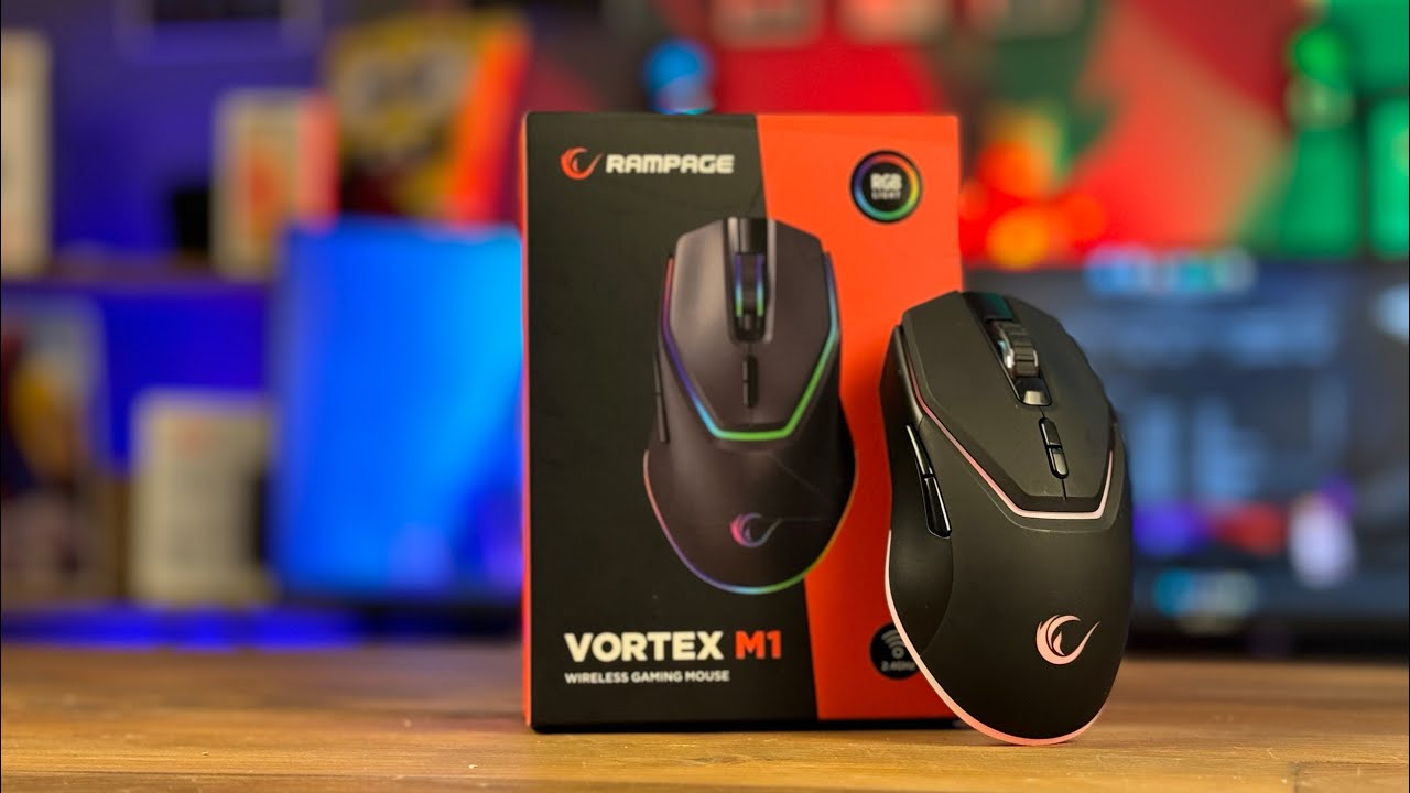 WİRELESS GAMİNG KABLOSUZ OYUNCU MOUSE Rampage Vortex M1 İncelemesi ...