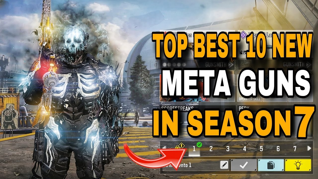 Top 10 META Weapons You NEED to USE in Season 7 2025 - YouTube