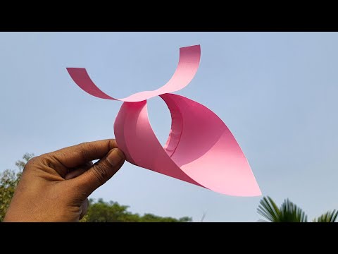How To Make Glider Paper Airplane | Paper Circle Plane That Fly All Day | Handmade Paper Airplane