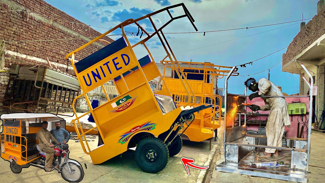 QINGQI Rickshaw Manufacture In Local Factory By Amazing Technology ...