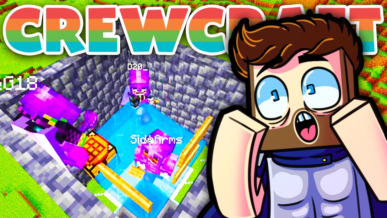 Creeper Farm! - The CrewCraft Realm! (Episode 20) Minecraft - YouTube