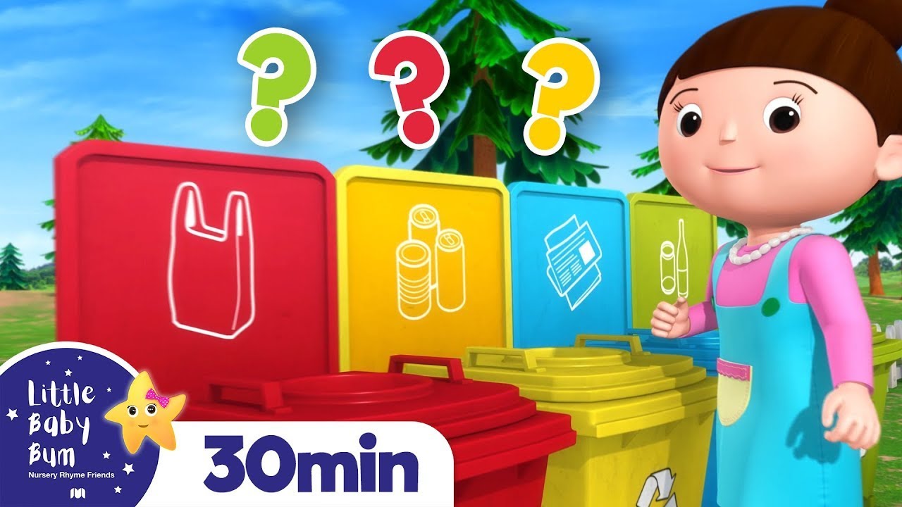 Recycling Song | +more Kids Songs | LittleBabyBum - Baby Songs ...