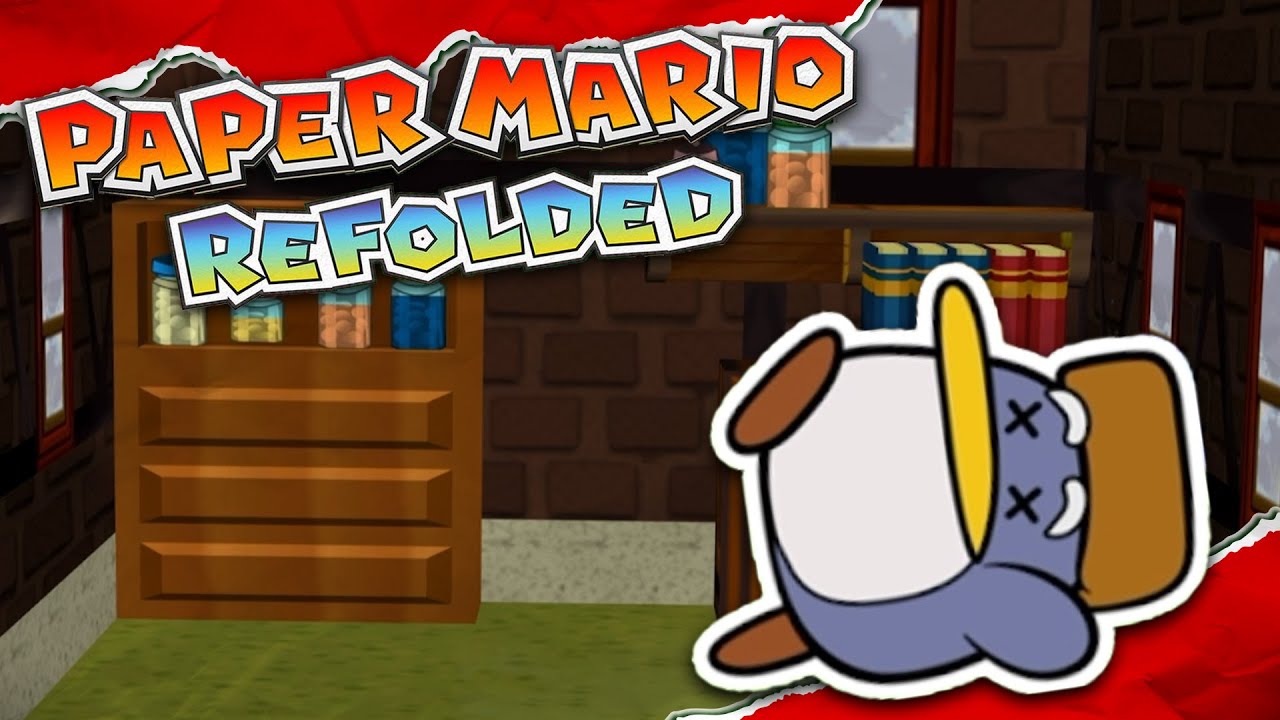 Se Ha Escrito Un Crimen | PAPER MARIO REFOLDED - YouTube