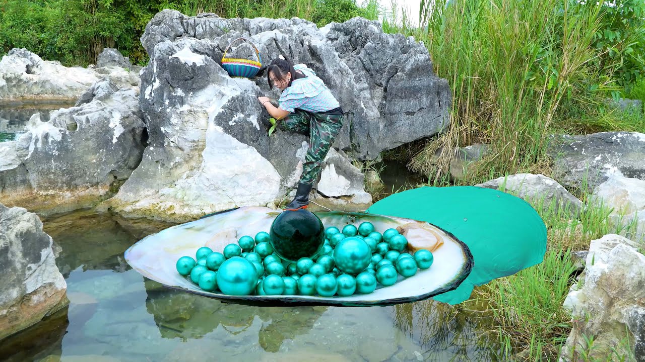 💎🎁The deep pool, which is rich in giant clams, nurtures charming green ...