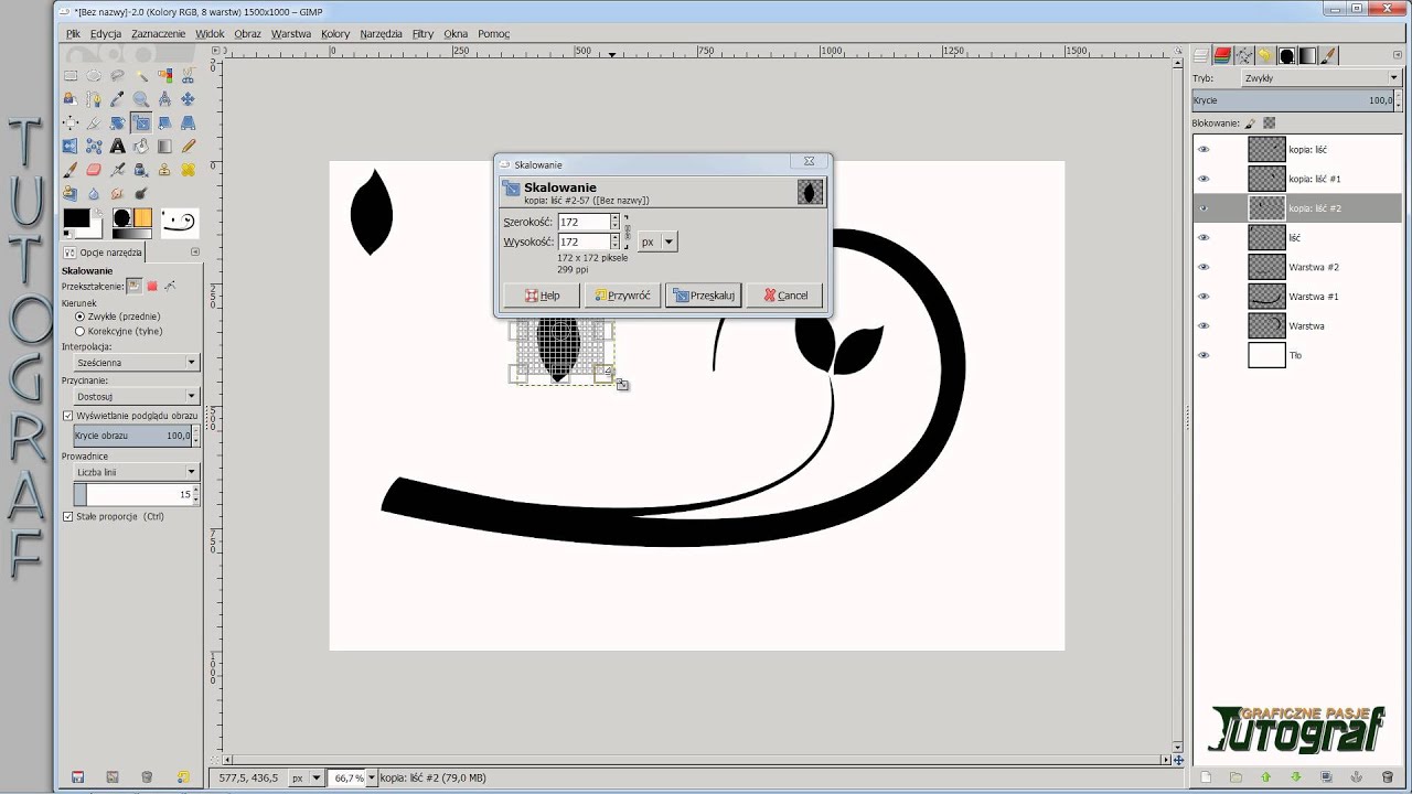 Gimp - Jak zrobić efekt swirl - YouTube