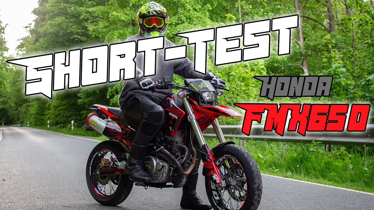 Honda FMX 650?// Short-Test - YouTube