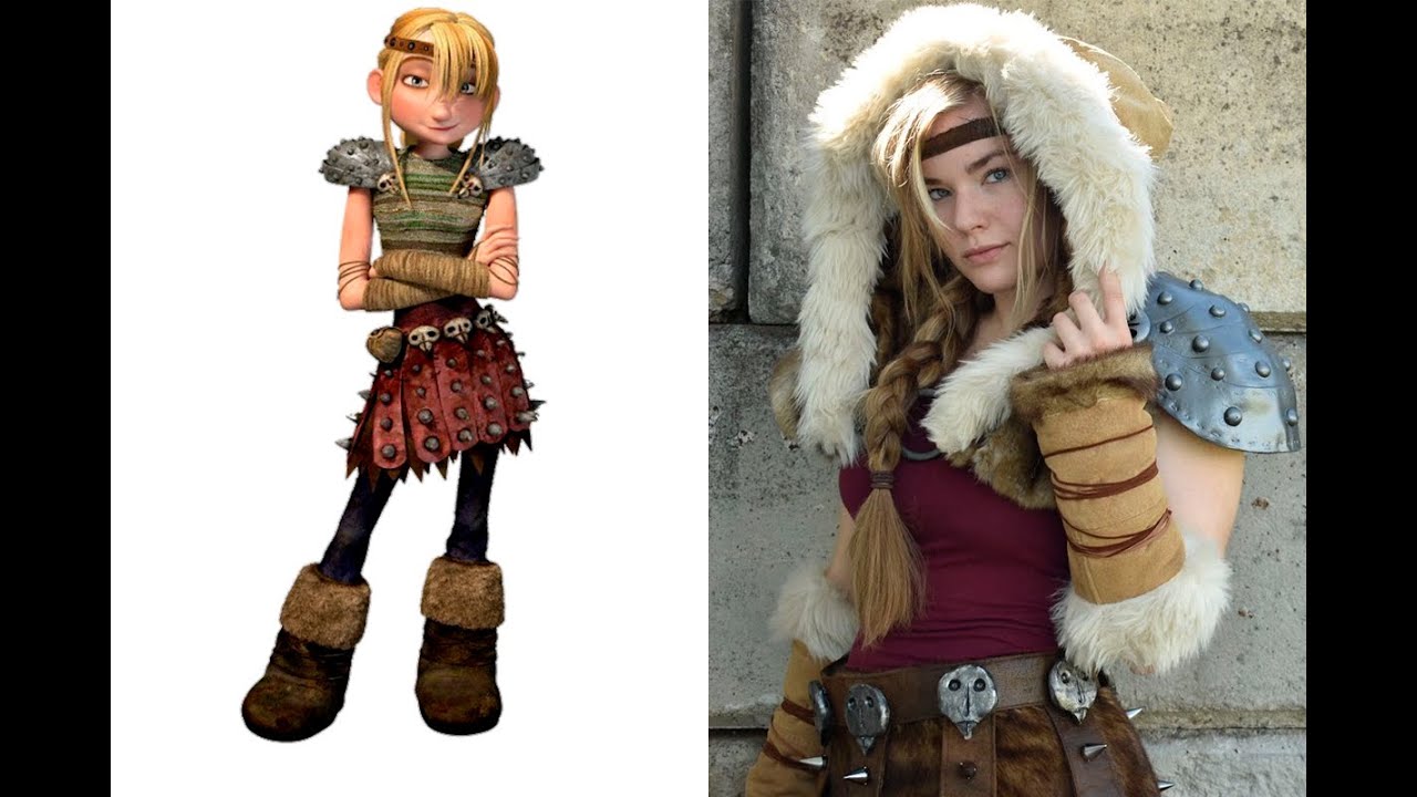 Characters from How to Train Your Dragon in REAL LIFE - cosplay - YouTube