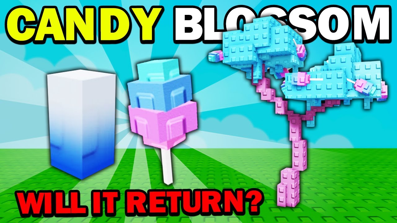CANDY BLOSSOM RETURN!? in Grow a Garden ROBLOX - YouTube