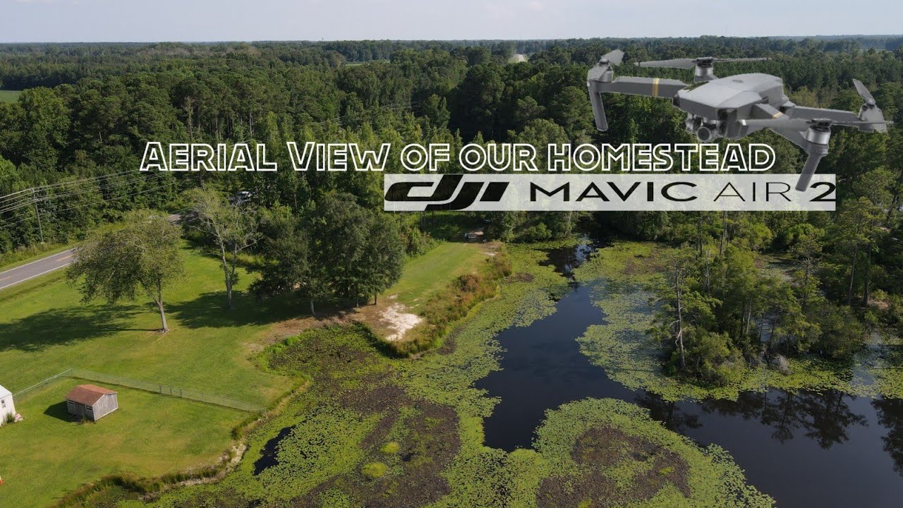 Aerial view of Our Homestead caught on DJI Mavic Air 2 Drone - YouTube