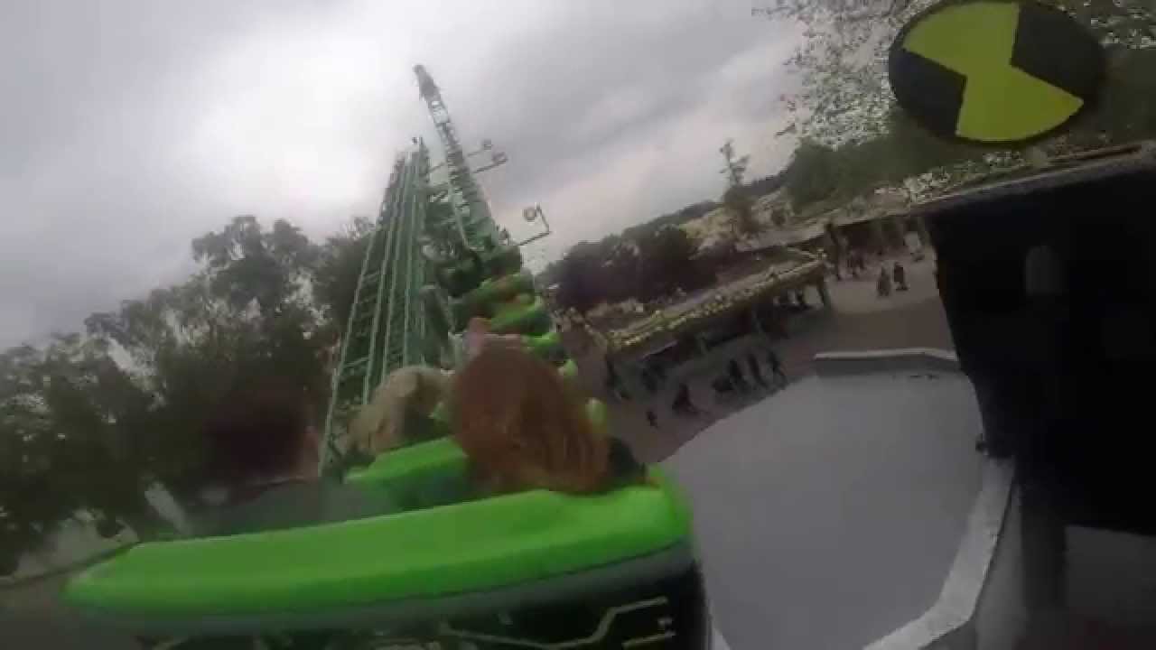 Ben 10 Ride Drayton Manor - YouTube