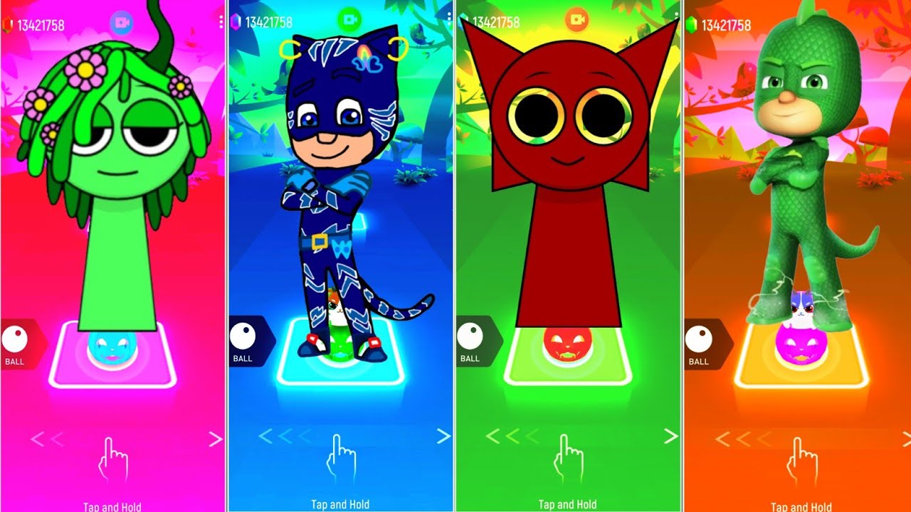 Sprunki Incredibox Music 🆚 Sprunki Reddy 🆚 Pj Masks Catboy 🆚 Pj Masks 🎧 ...