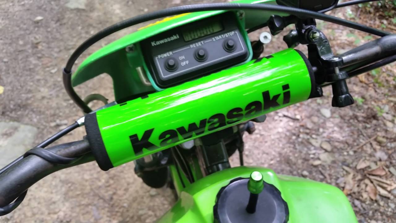 1983 kawasaki kdx 250 - YouTube