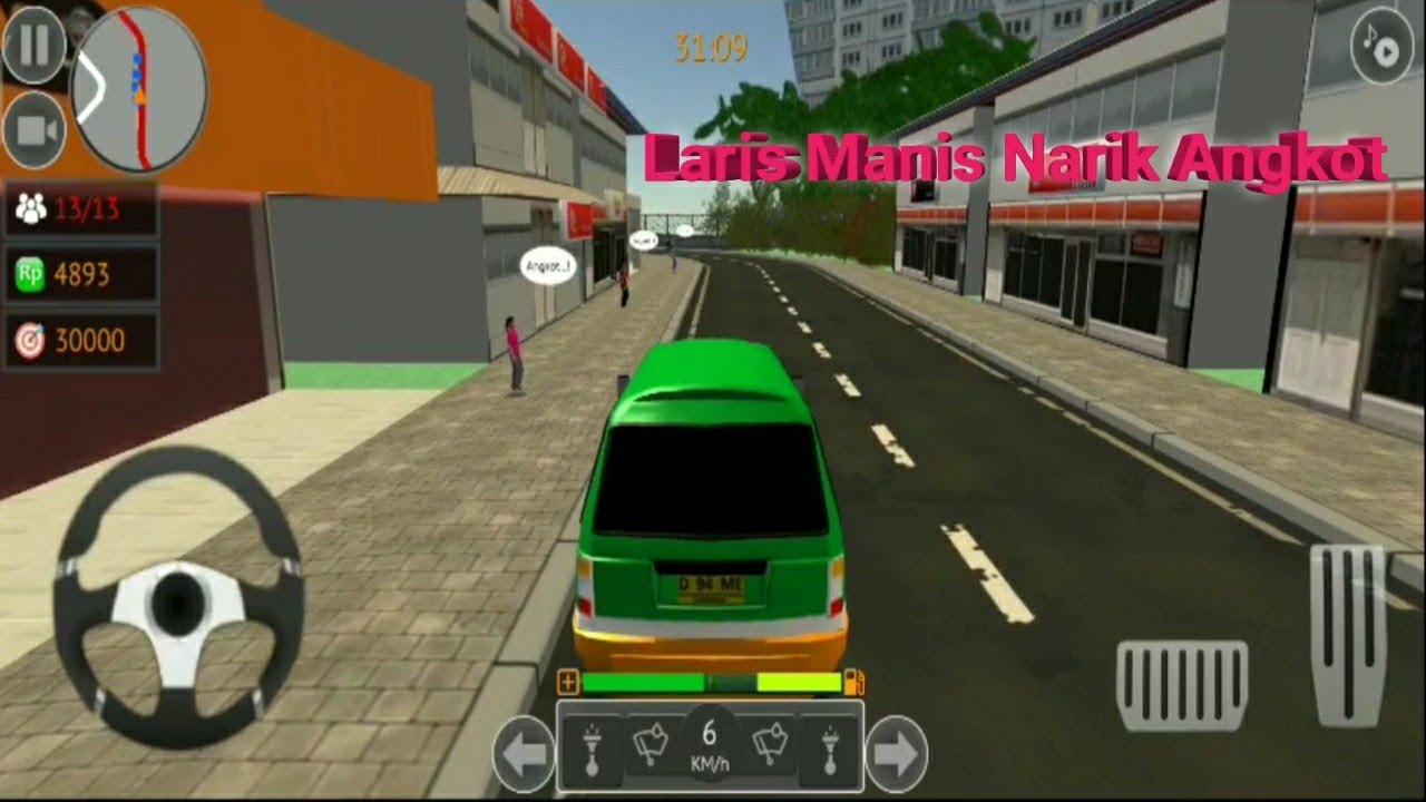 Angkot Simulator Indonesia | Angkot D Game | Android Gameplay #2 - YouTube