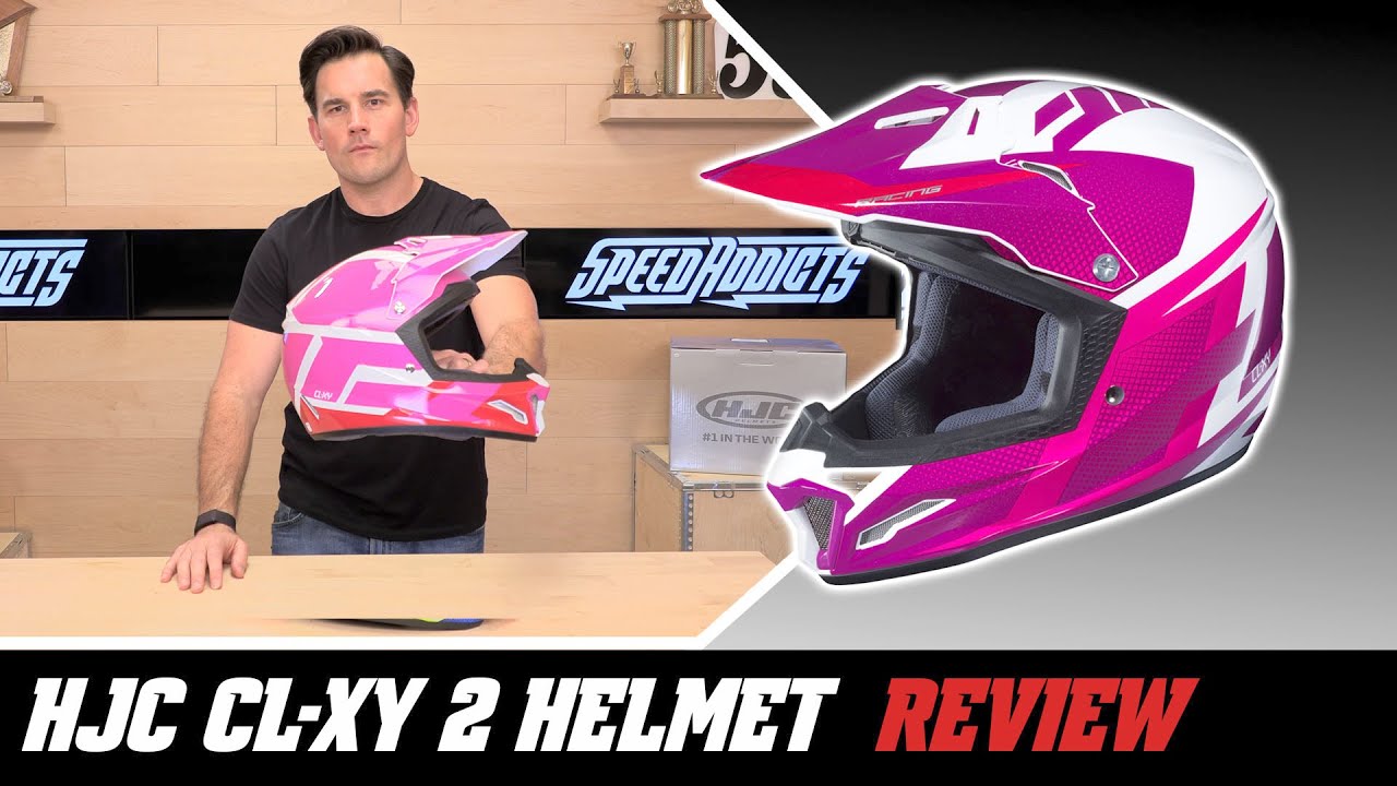 HJC CL-XY 2 Youth Helmet Review at SpeedAddicts.com - YouTube