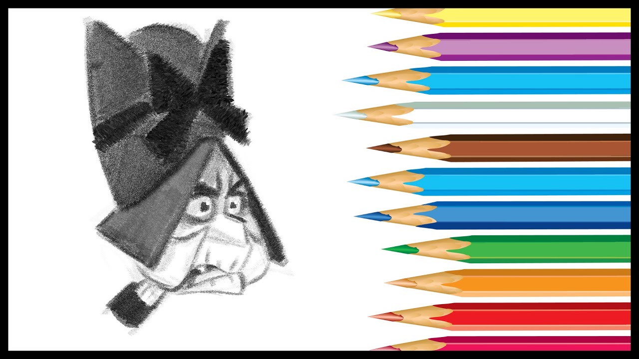 How to draw || MRS. KRUM ️ - YouTube