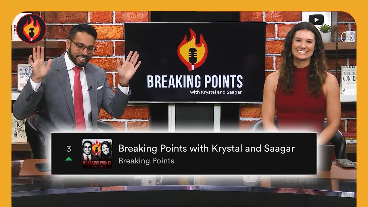 Breaking Points Hits NUMBER 3 Podcast In USA | Breaking Points - YouTube