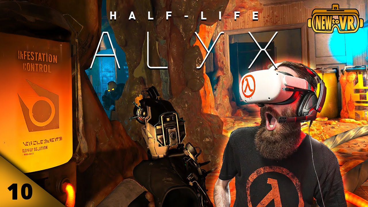 INFESTATION CONTROL: I Can Hear My Heart Beating! | HALF LIFE: ALYX ...
