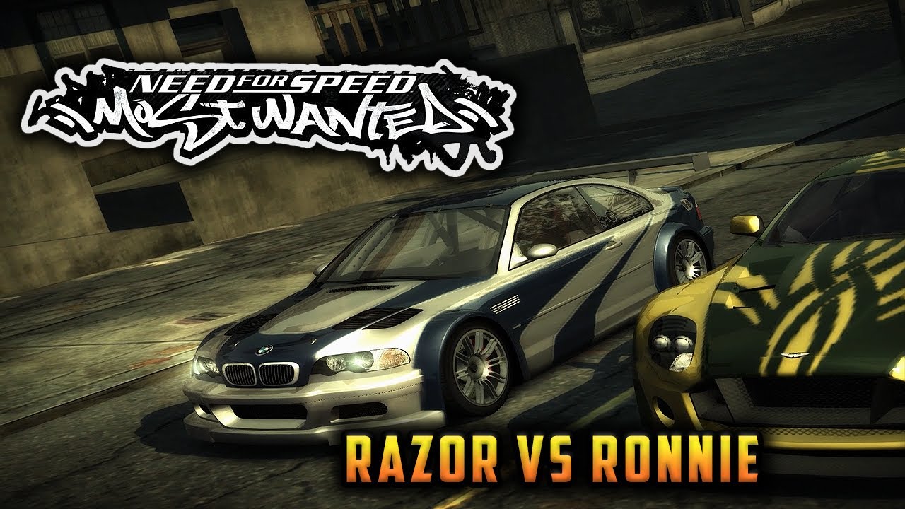 NFS MW (Razor vs Ronnie) - Blacklist #3 - YouTube