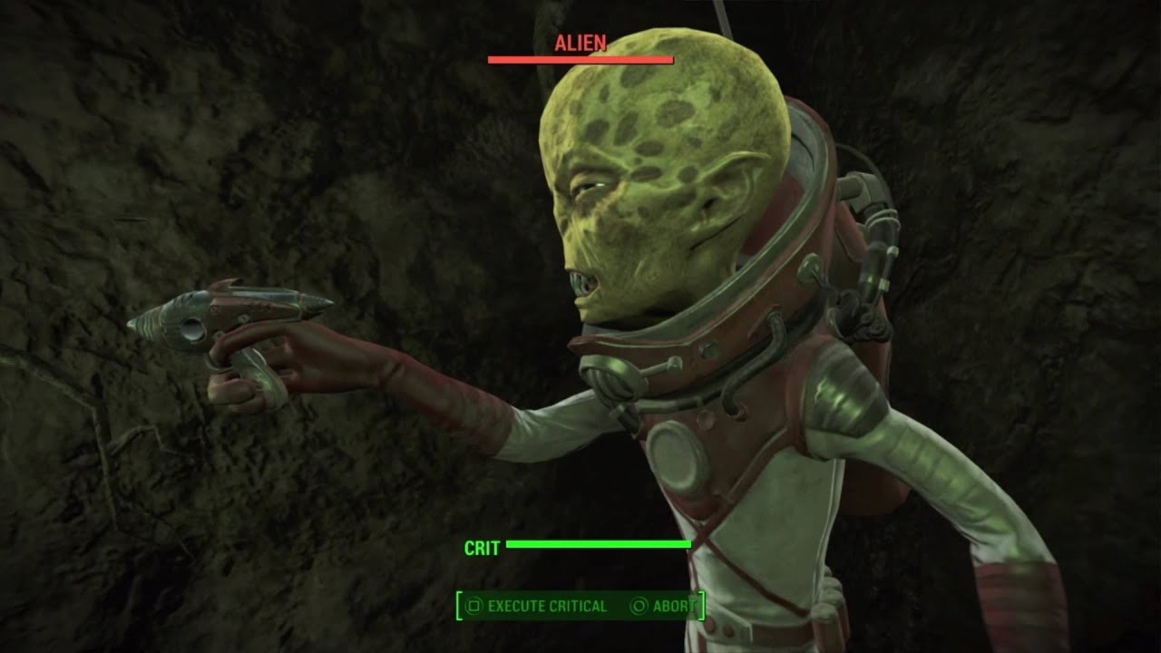 Fallout 4: Finding The Alien (PS4 HD 720p) - YouTube