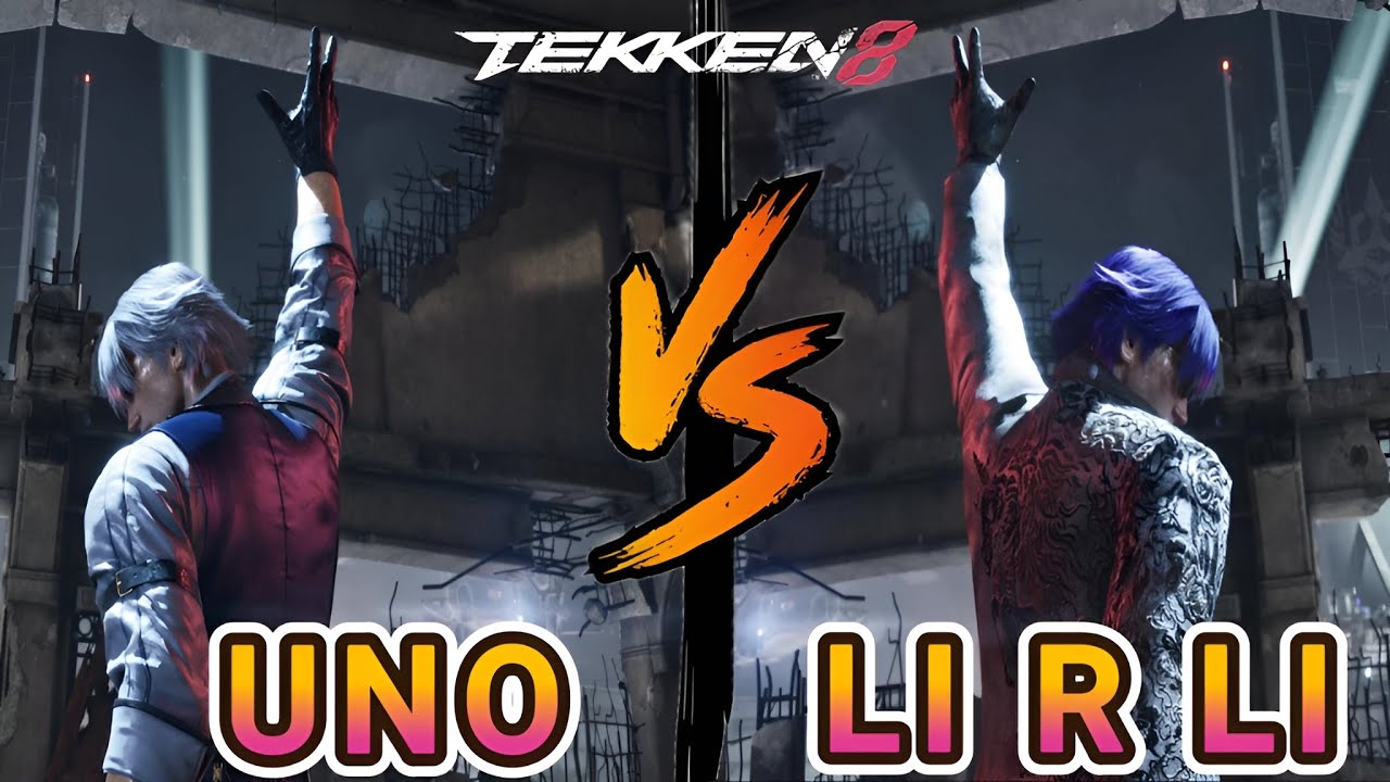 Tekken 8 - UNO (Lee) vs Li R Li (Lee) | High-Level Mirror Match! - YouTube