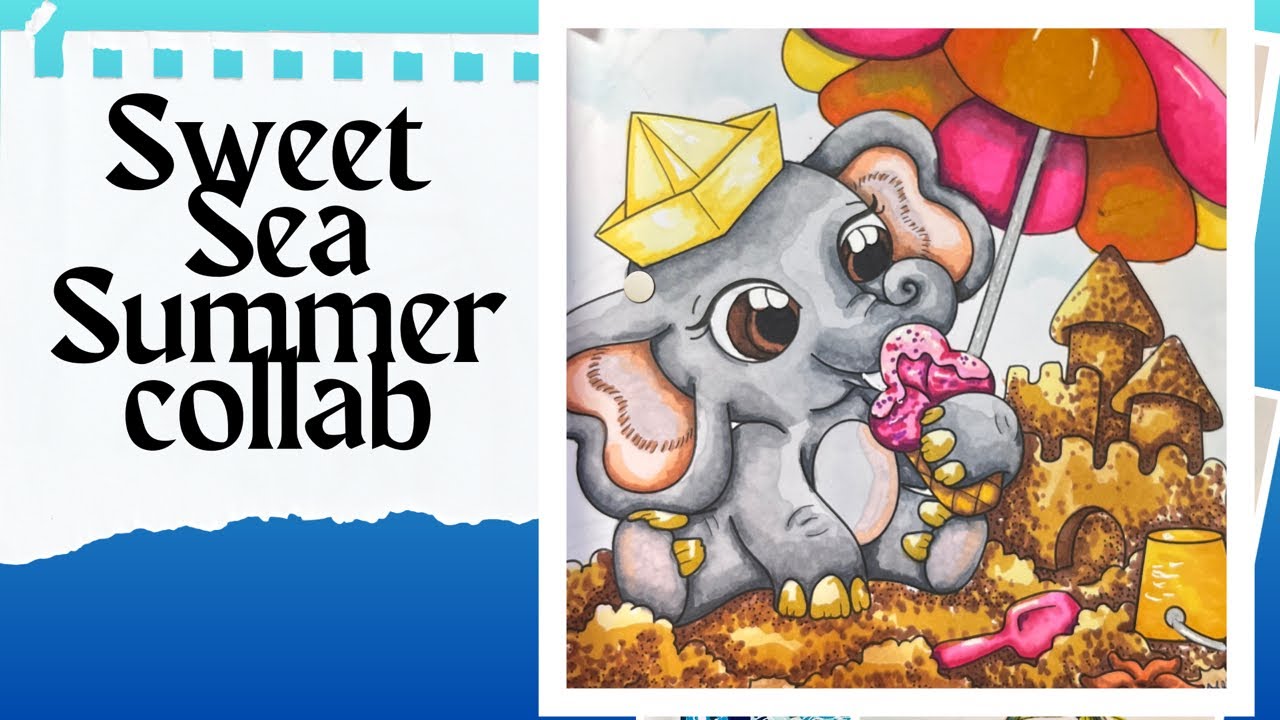 Sweet Sea Summer Collaboration W/Poetspice 8-2-23 Cupcakes - YouTube