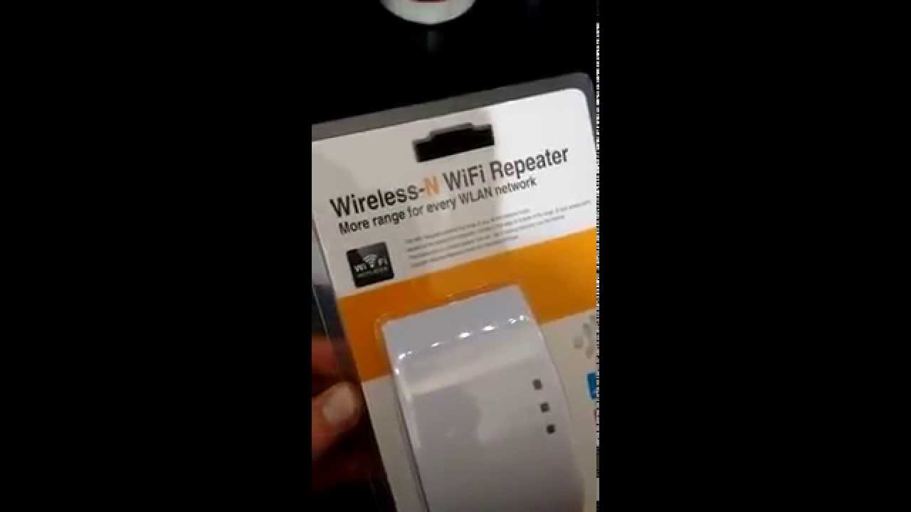 Wireless N WiFi Repeater more range for every WLAN network - YouTube