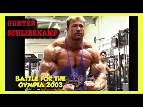 GUNTER SCHLIERKAMP - CHEST - BATTLE FOR THE OLYMPIA 2003