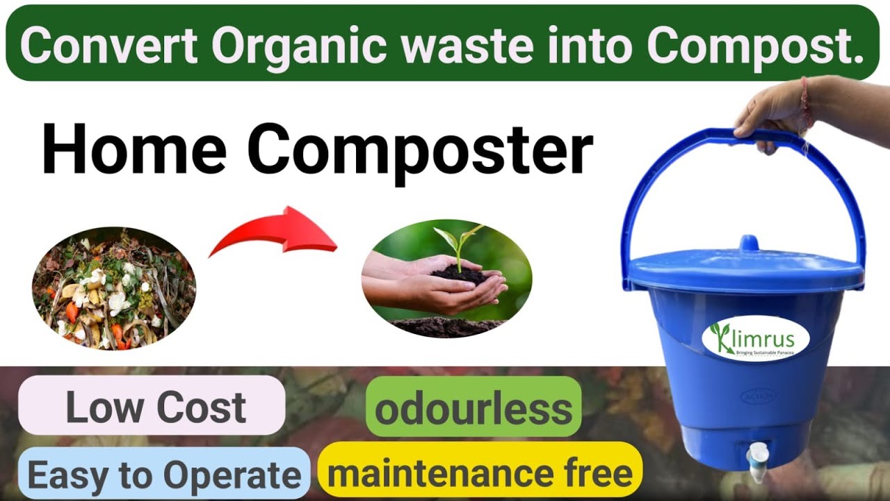 Home composter. - YouTube